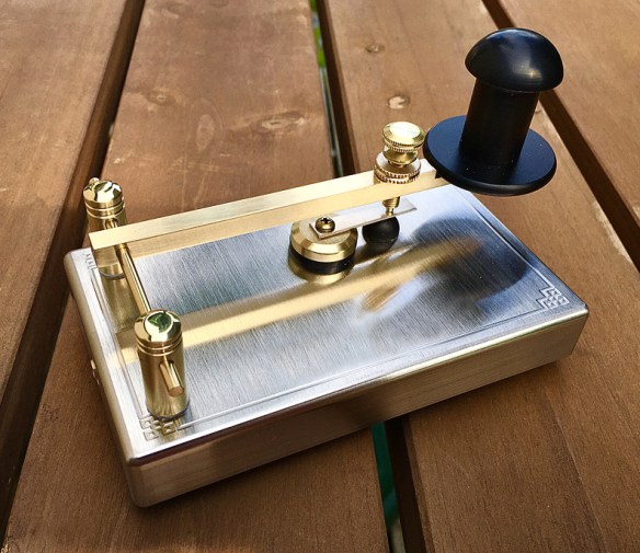 W1SFR Handmade Torsion Bar Morse Code Keys | Beautiful, Elegant, Quiet